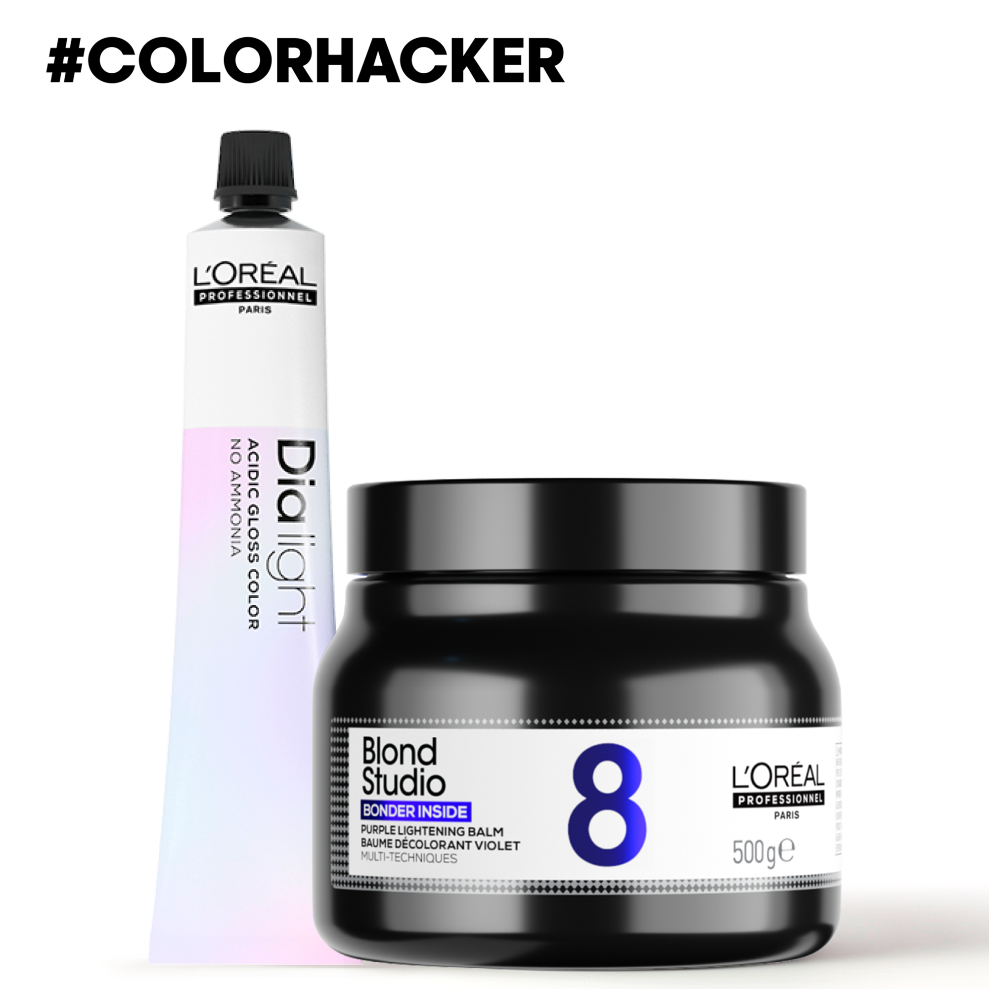 #COLORHACKER BLOND LOOK 1